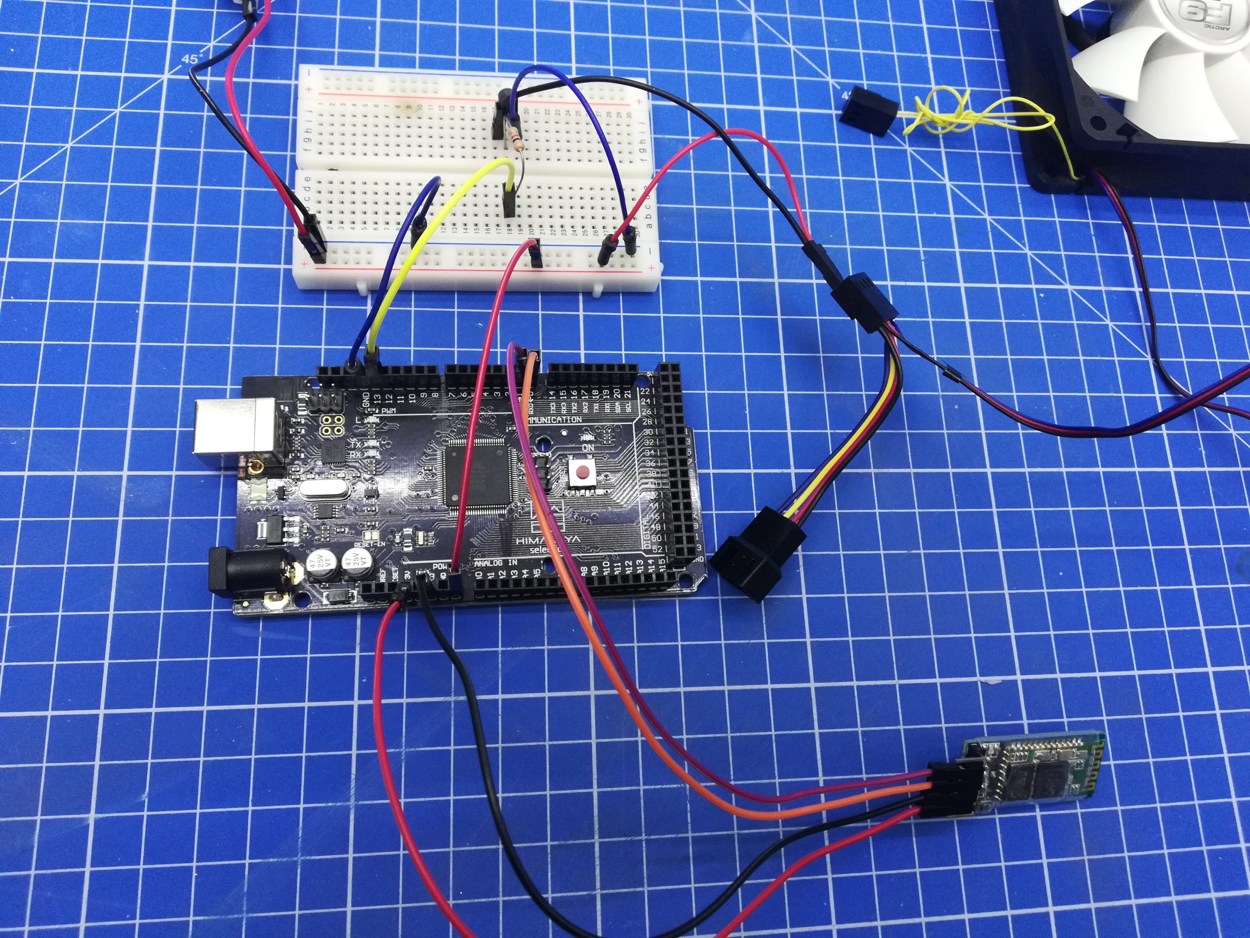 Android Bluetooth classic App for Arduino fan controller ᐅ Full source code