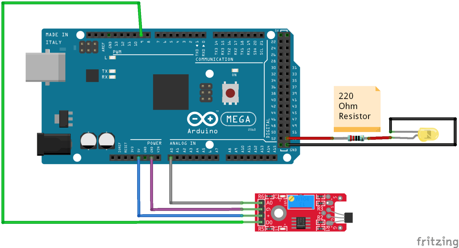 KY-024 Arduino code and wiring guide for the hallsensor 2024